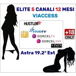 abbonamento elite smart card tessera tv per adulti