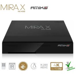 Amiko Mira X HiS-4300 Combo 4K H.265 Multistream Wifi Ricondizionato