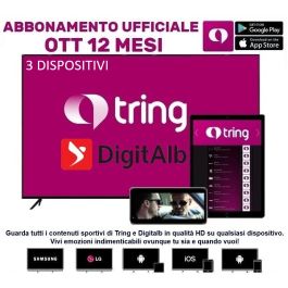 Esperienza TV Ineguagliabile: Abbonamento TRING OTT con Sport HD